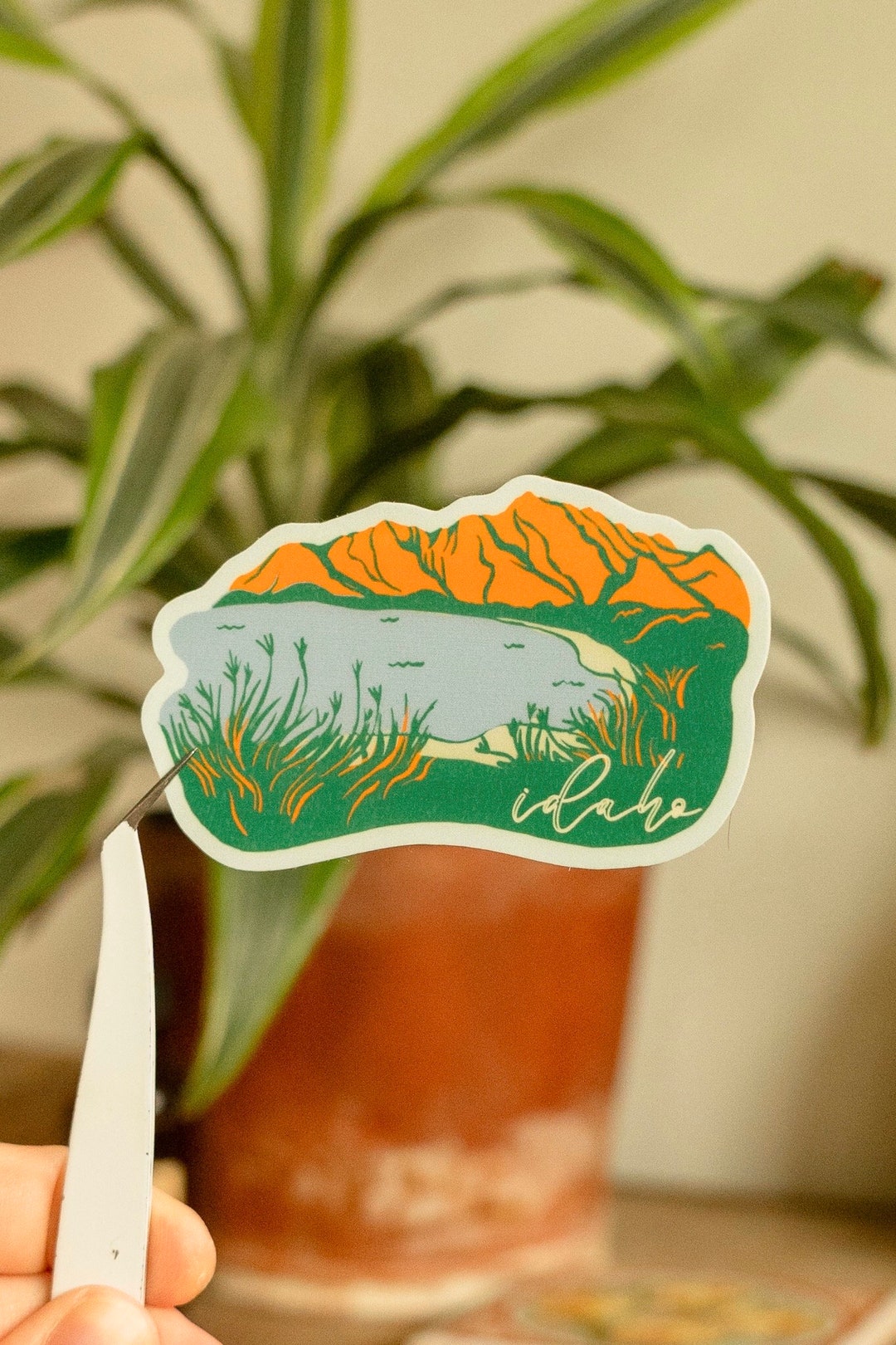 Idaho Sticker - Granola/travel Weatherproof Stickers - State Stickers ...