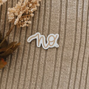 Waterproof “no” Sticker - Etsy