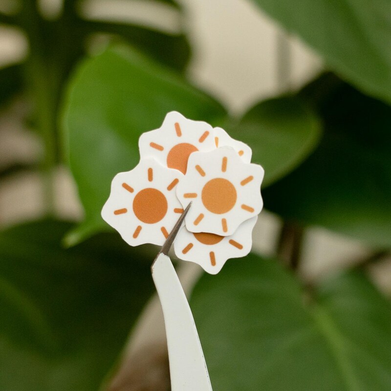 Sun Stickers - Etsy