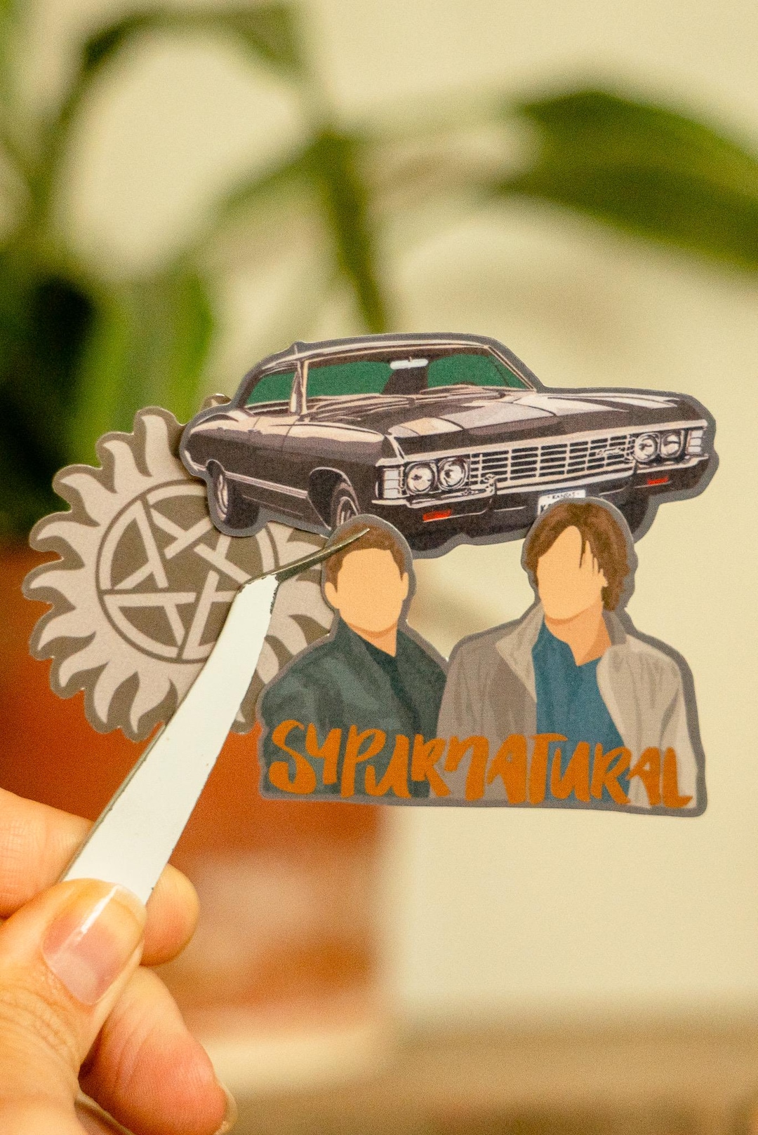 Supernatural Inspired Sticker Pack - Weatherproof Stickers - Etsy