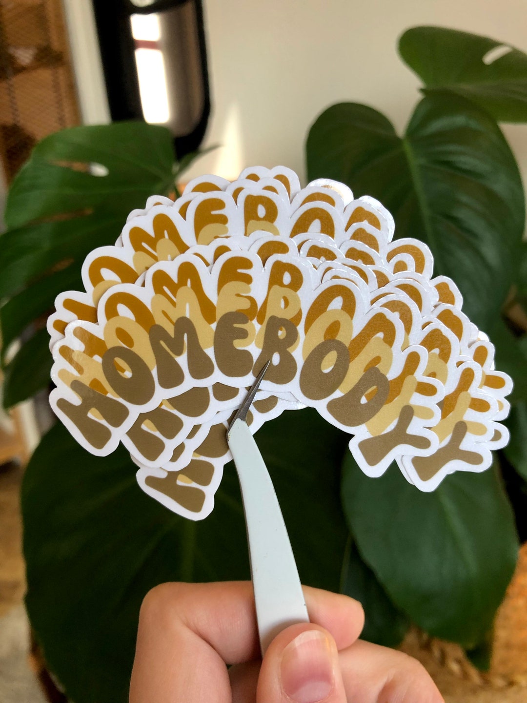 Homebody Sticker Weatherproof Stickers Antisocial - Etsy