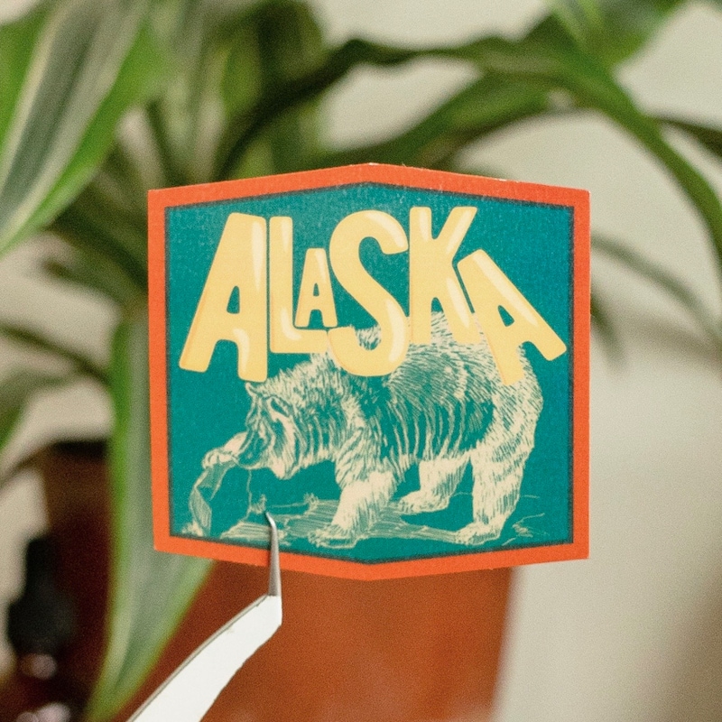 Alaska Sticker - Etsy