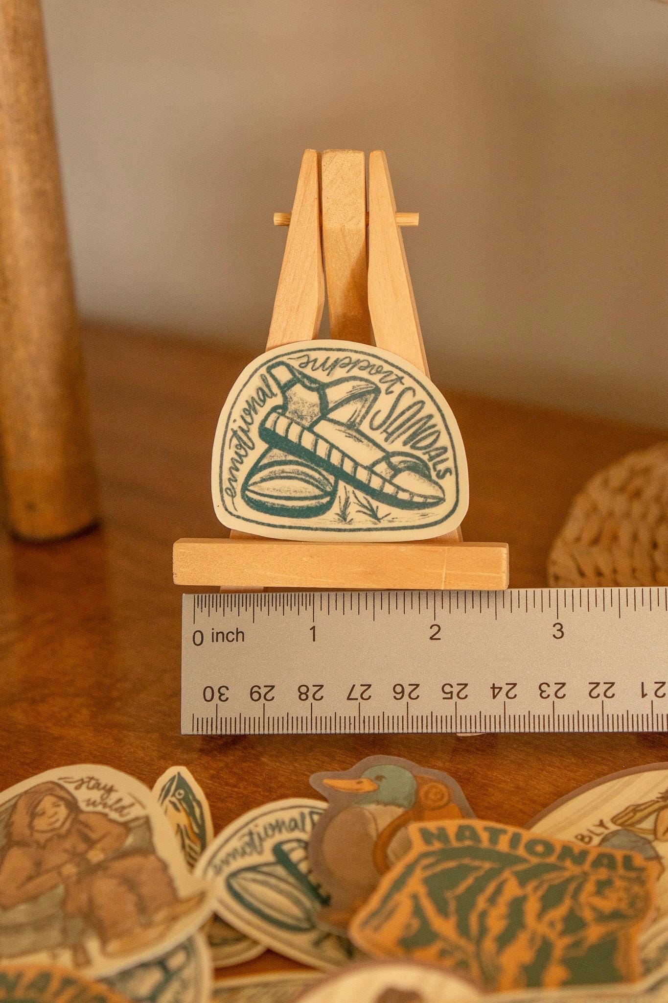 Granola Girl Sticker Pack | Waterproof Outdoorsy Stickers - Etsy