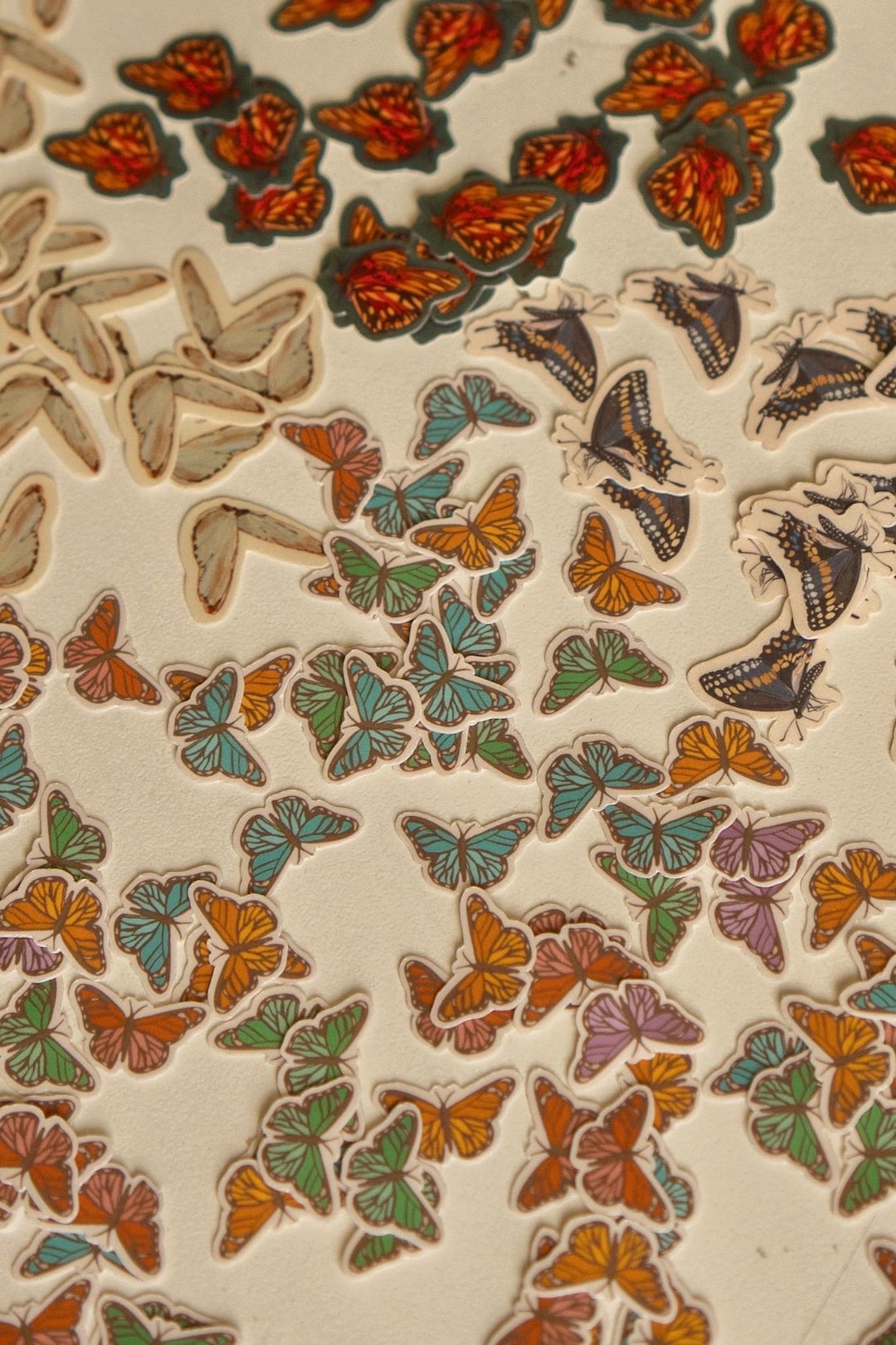 Mini Butterfly Sticker Packs | Pack of 5 Waterproof Gap Filler Stickers ...