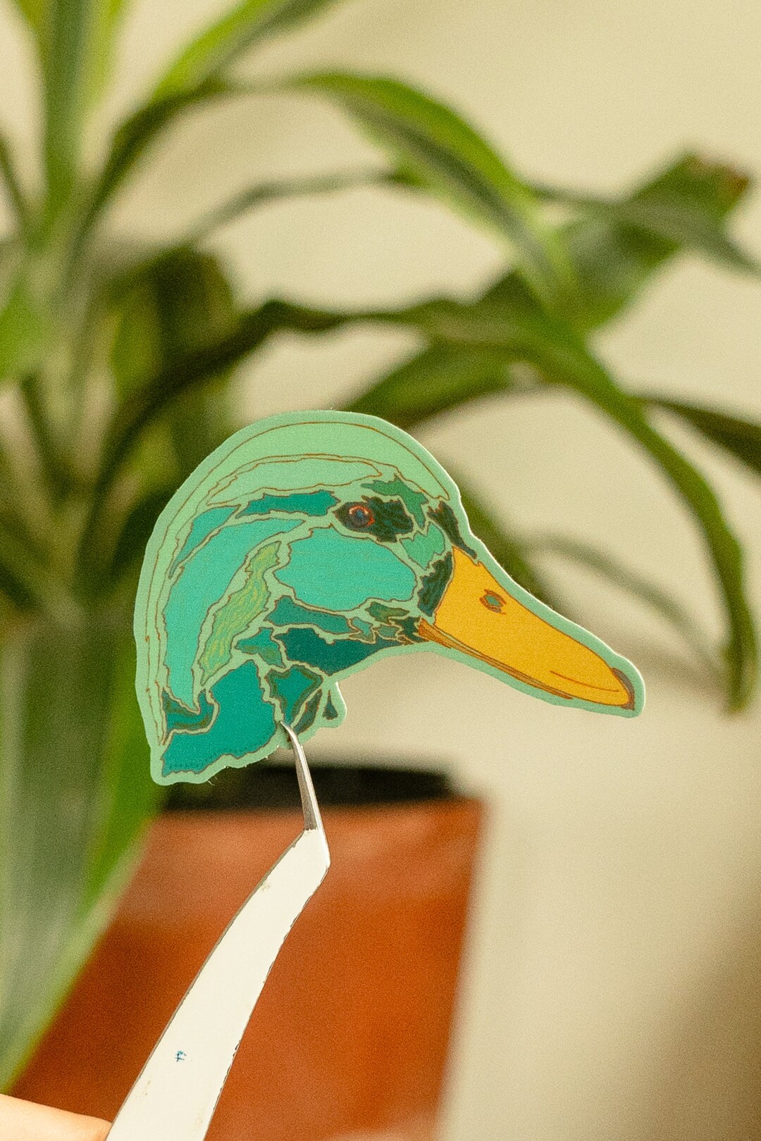 Duck Sticker Weatherproof Travel/nomad/granola Stickers - Etsy