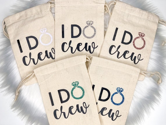 I Do Crew Party Bags Party Favors Hangover Kit - Etsy