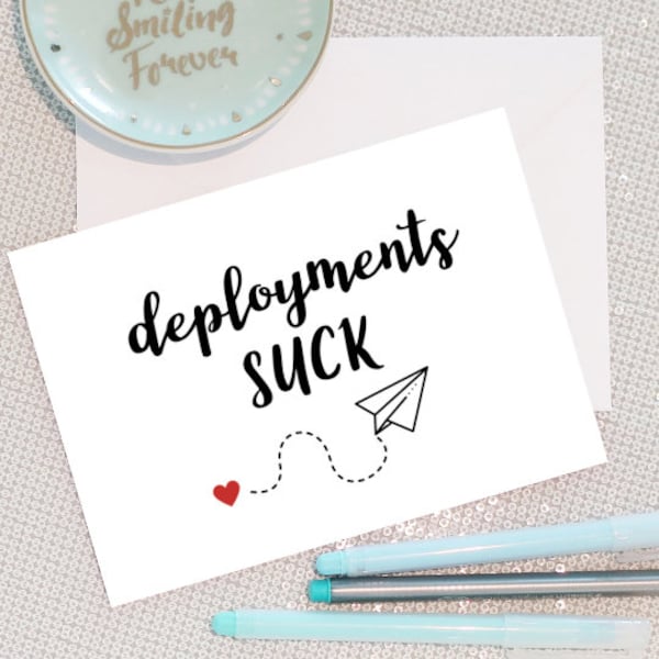 Deployment Card - Etsy