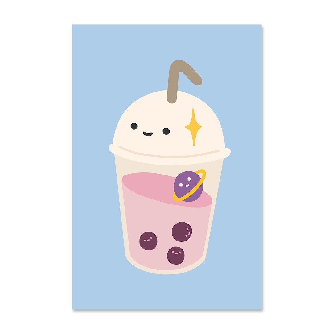 Magical Bubble Tea Art Prints - Etsy