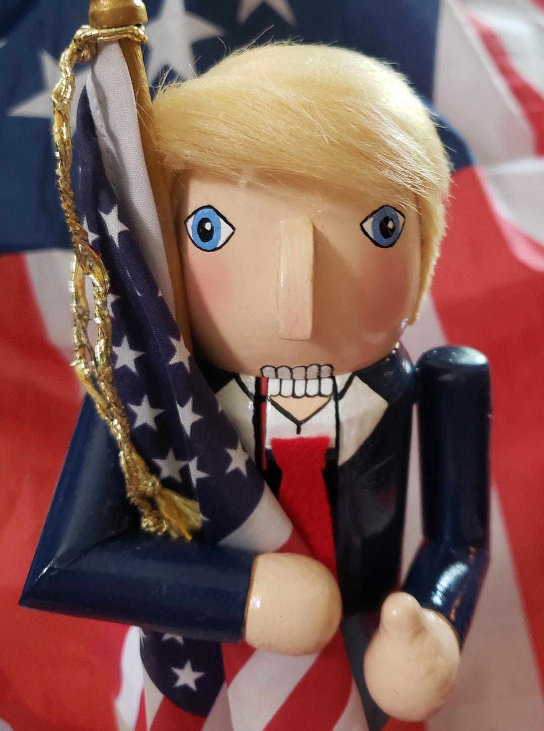 President Nutcracker 2 - Patriot Edition - Etsy