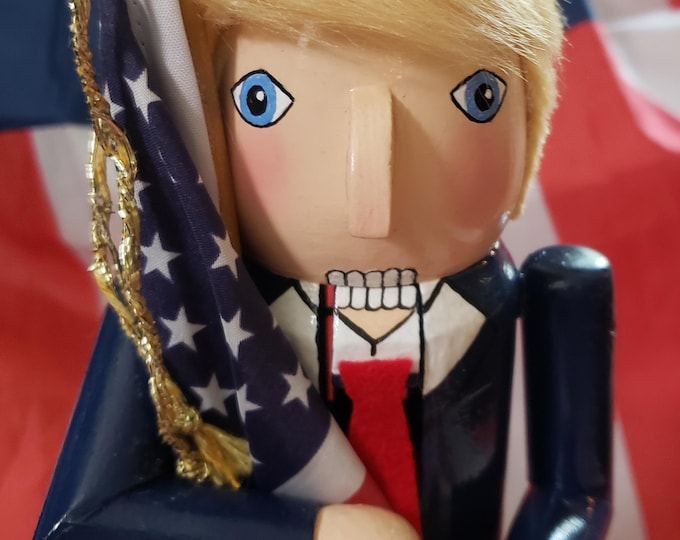 President Nutcracker - Etsy