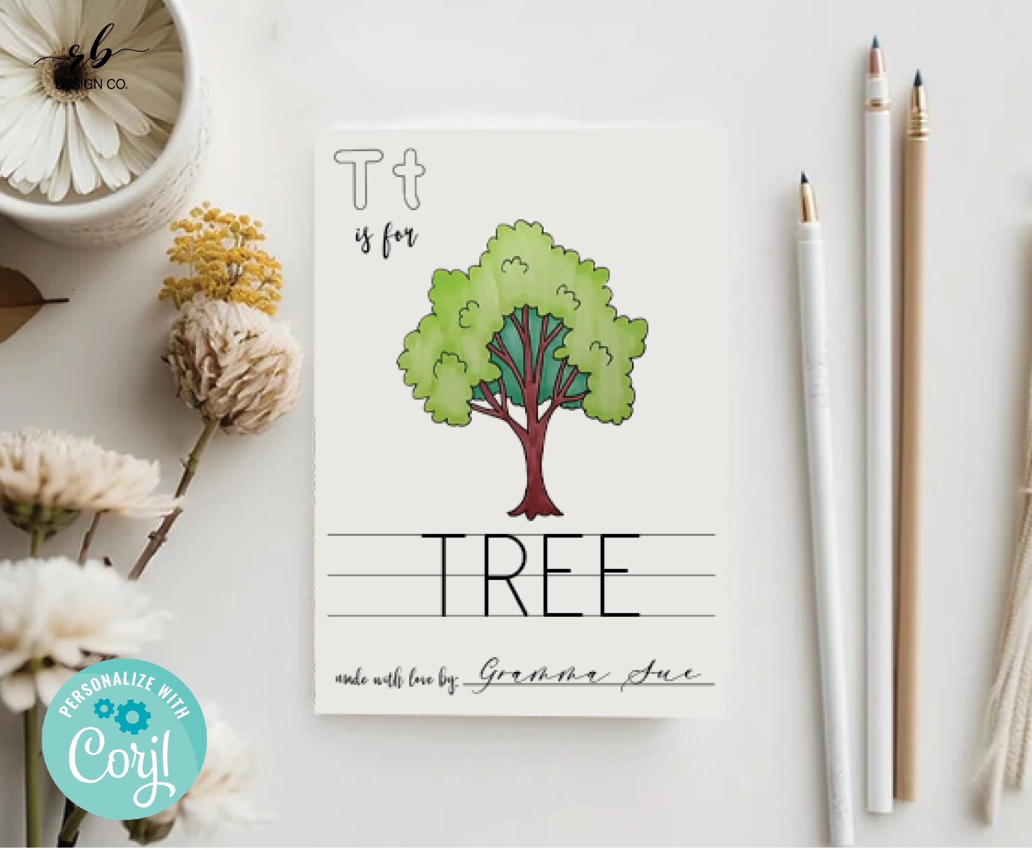 Blank Alphabet Book, Baby's First ABC Book, Baby's First Book, Coloring ...