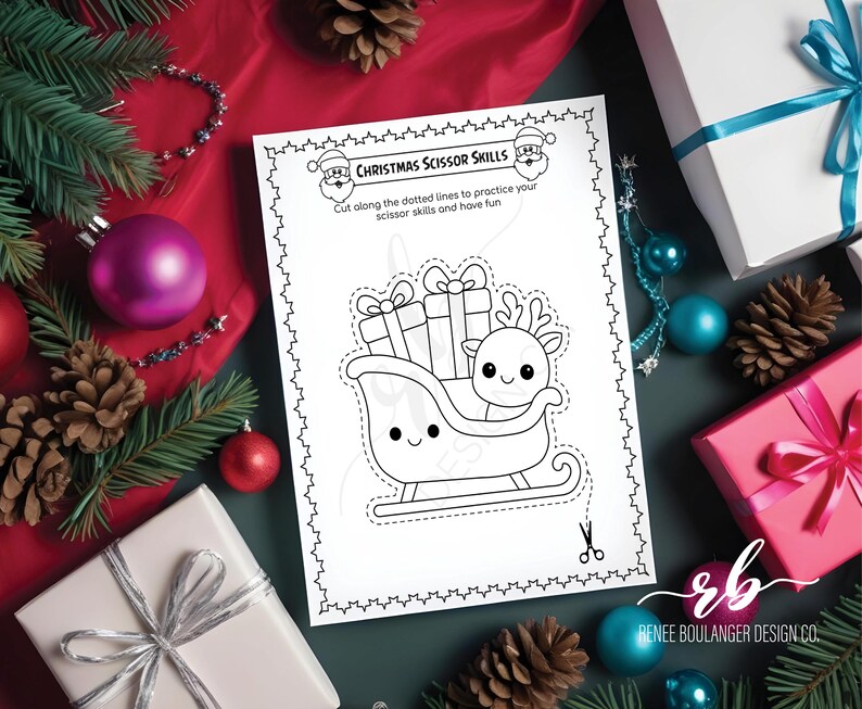 150 Christmas Coloring & Activity Pages for Kids | I Spy, Mazes ...