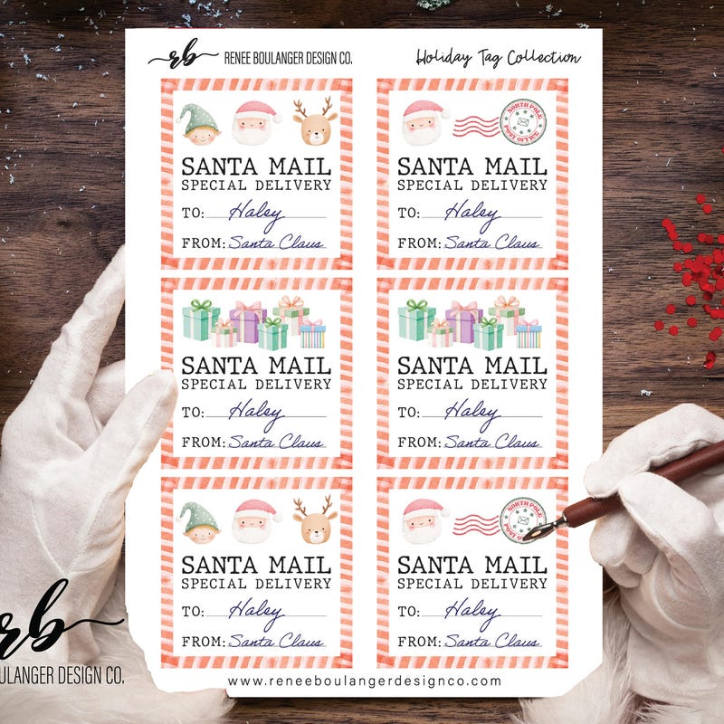 Santa Signature - Etsy