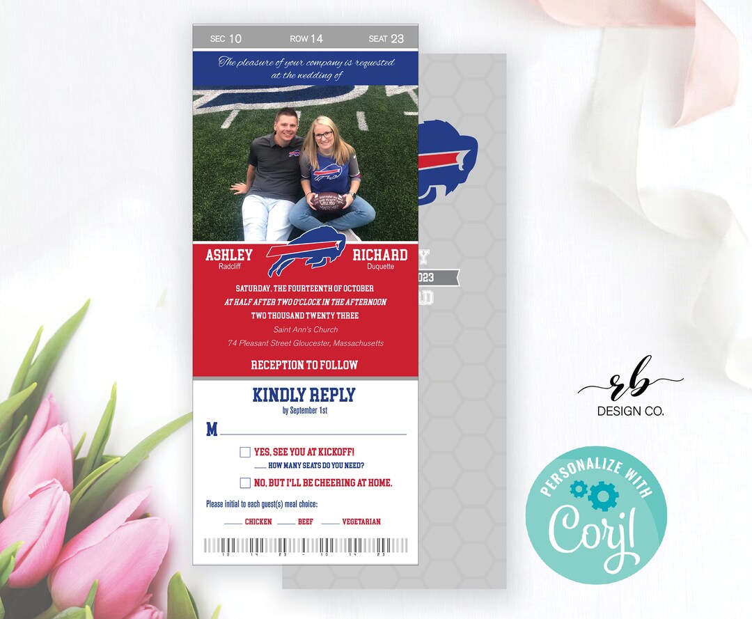 Football Invitation, Choose Your Team, Rival Team, Football Custom ...