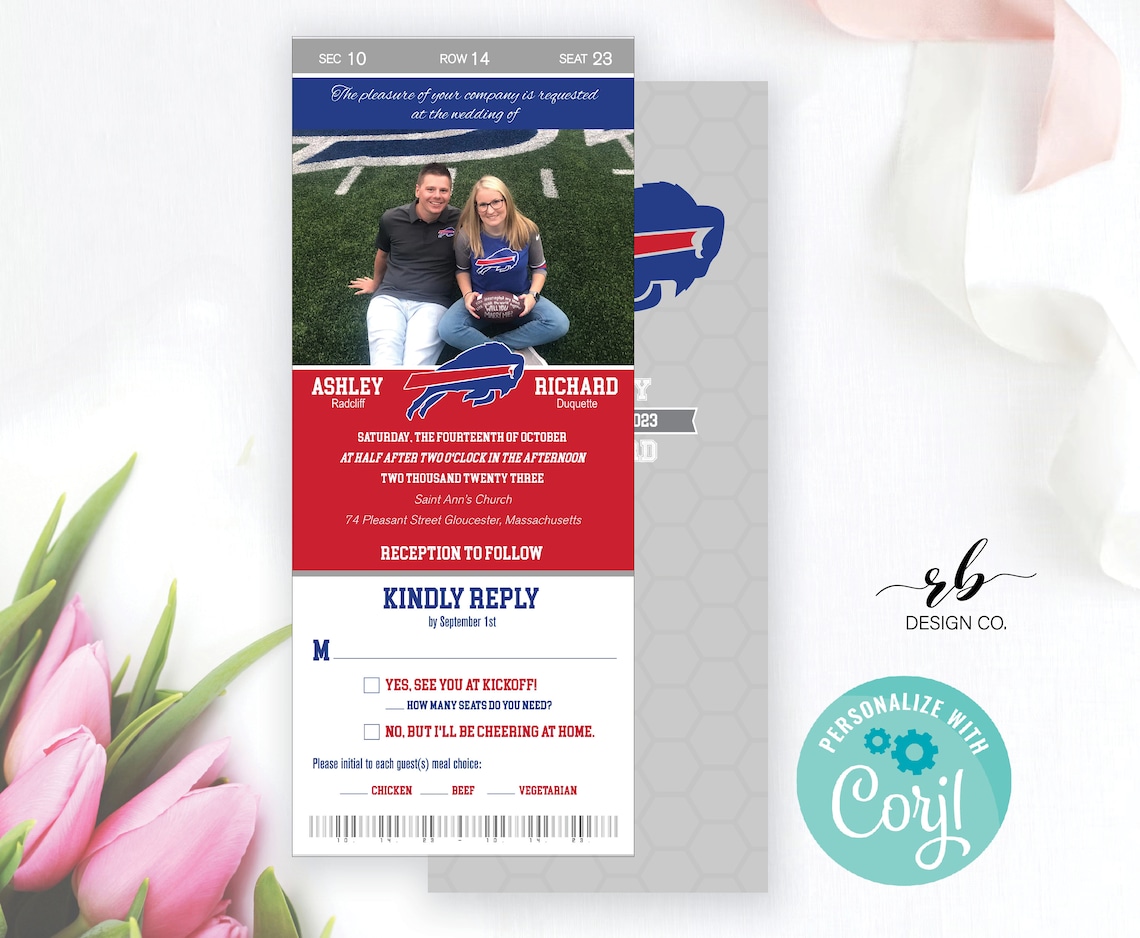 Football Invitation, Choose Your Team, Rival Team, Football Custom ...