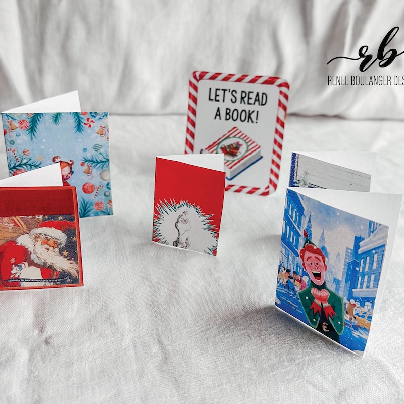 Scene in a Book Shelf - Etsy