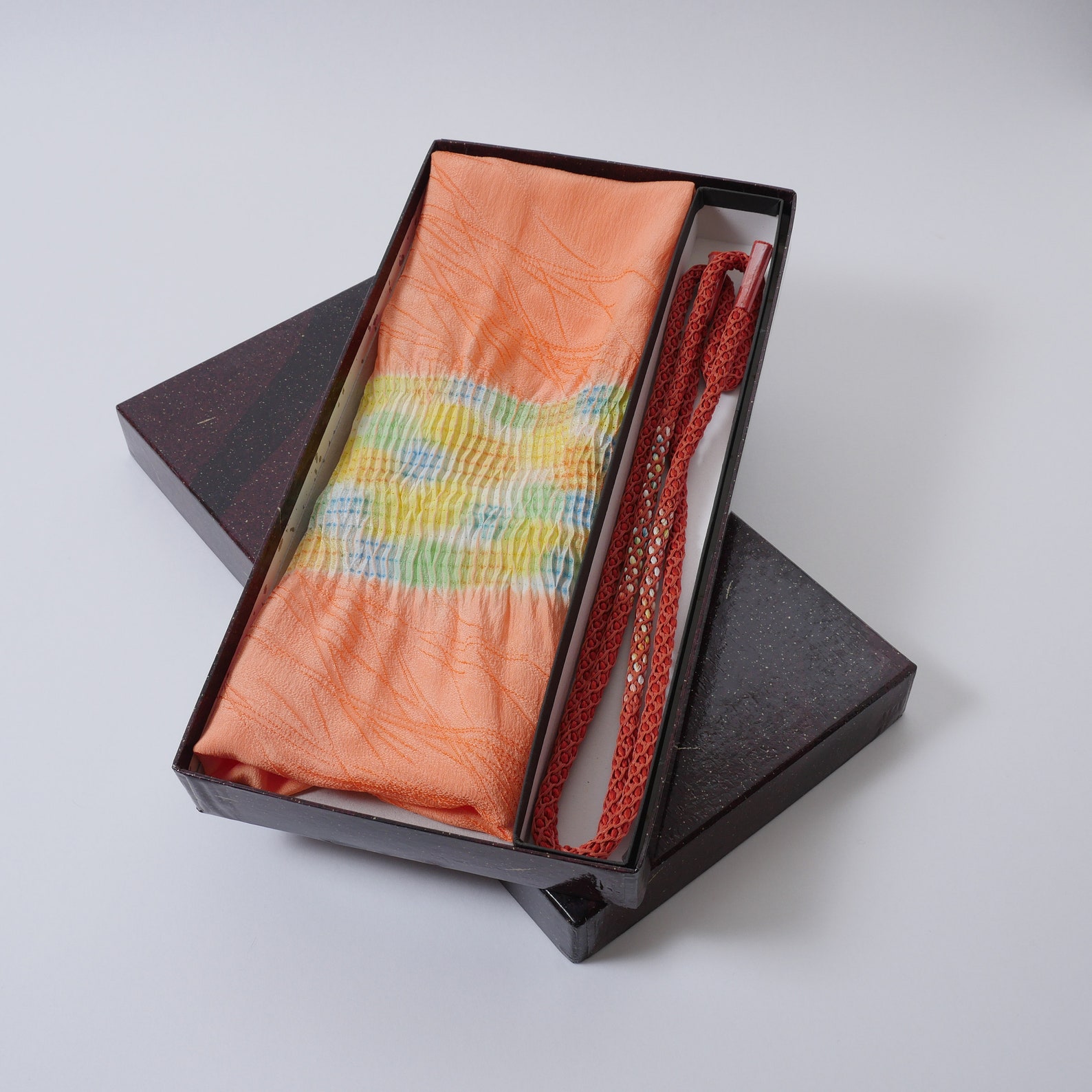 Vintage Orange Obiage Obijime Set - Etsy UK