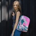 Vaporwave Backpack Kanagawa Great Wave Print Aesthetic Ocean Wave off ...