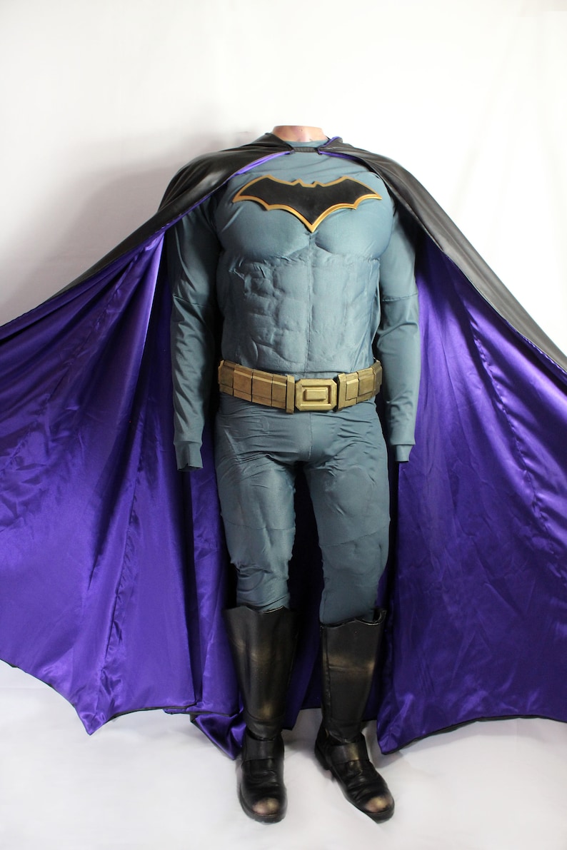 Batman Rebirth 8 Panel Purple Lined Cape | Etsy