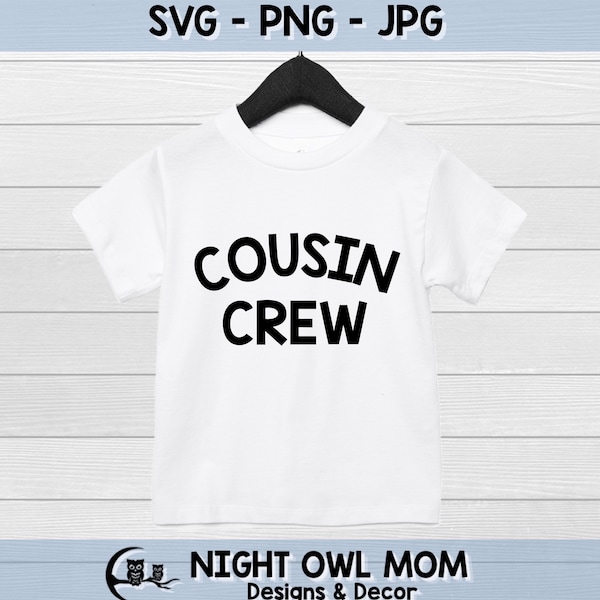 Free Cousin Crew Svg - Etsy