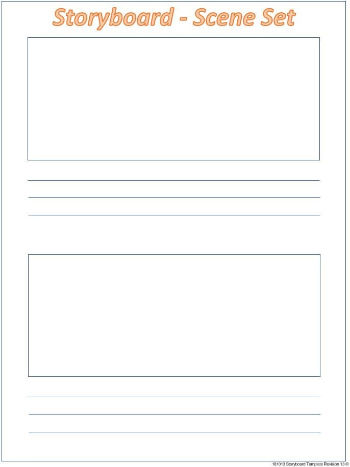 Digital Storyboard Templates for Creativity! - Etsy