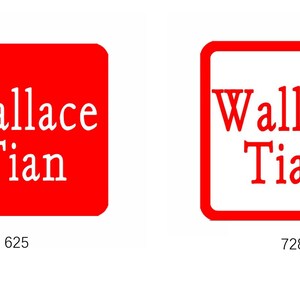 2x2cm Custom Made Chinese Name Seal Stamp - Engraved With Your Name - Etsy