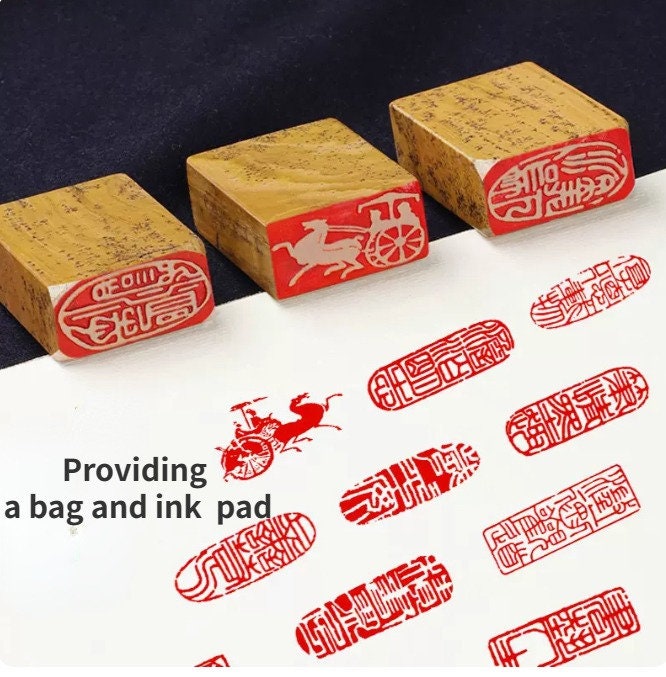 Custom Chinese Stone Calligraphy and Seal Engraving,crafting of Seals ...