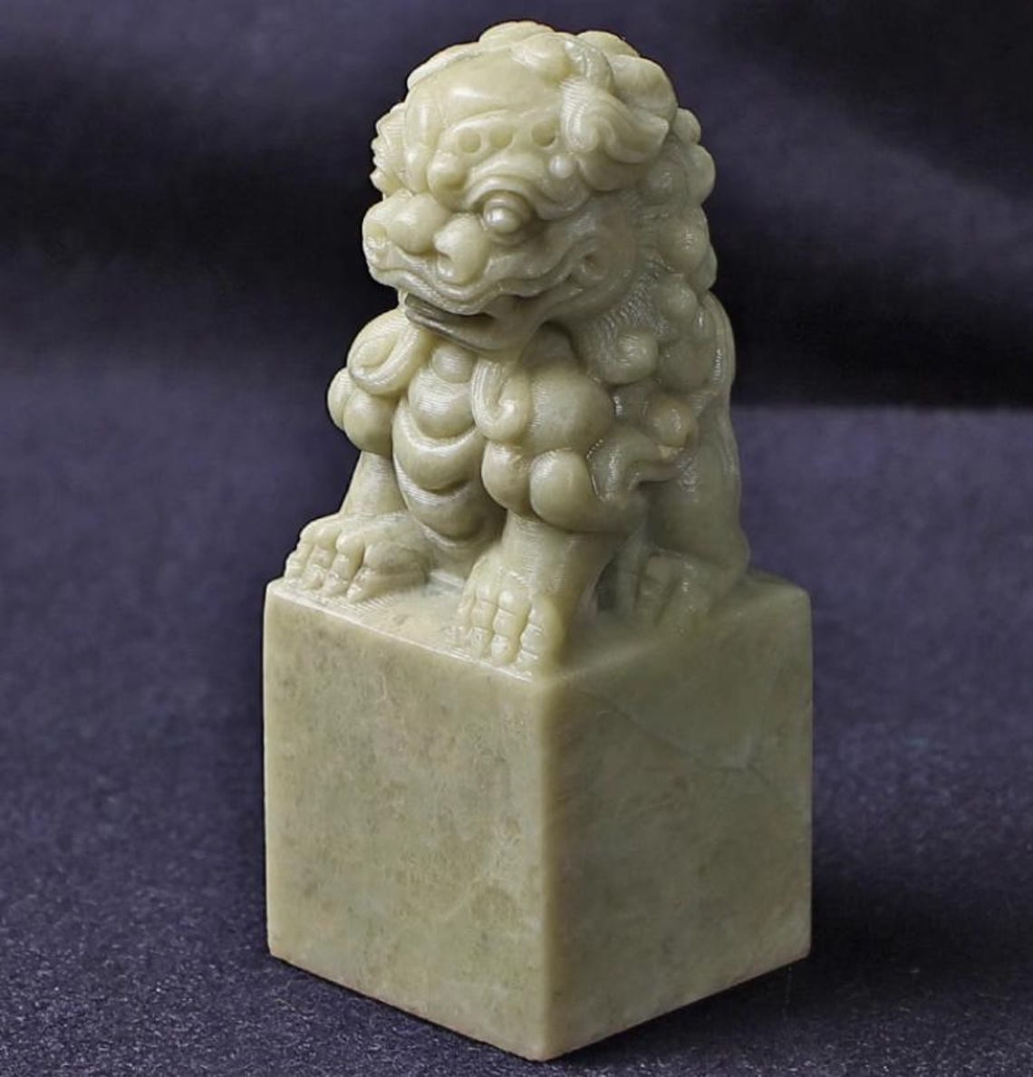 Personalized Chinese Stone Lion Name Seal Stamp - Engraved With Your ...