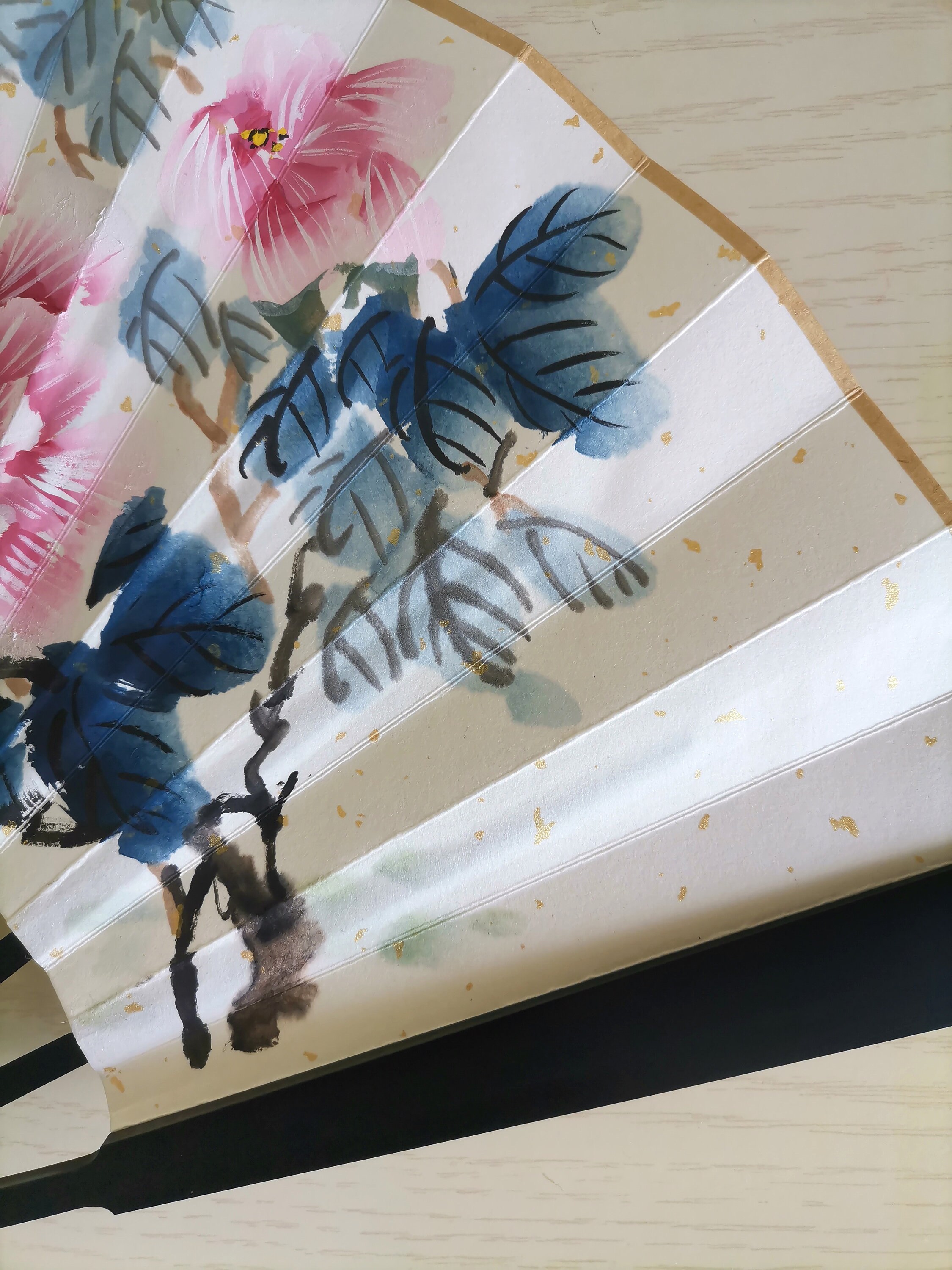 Original Handpainted Traditonal Chinese Folding Hand Fan,asian ...