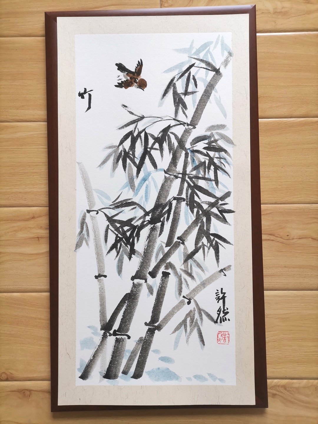 Original Bamboo Chinese Painting Traditional Ink Painting - Etsy