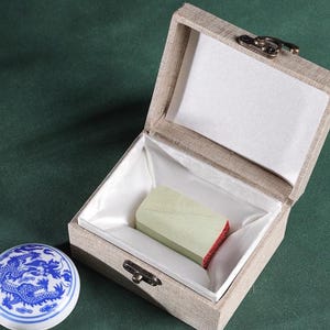 Rectangular Personalized Chinese Stone Name Seal Stamp - Engraved With ...