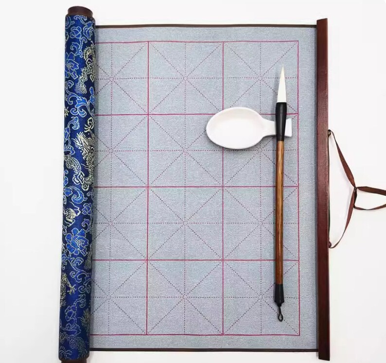 Calligraphy Practice Kit With Water Writing Cloth and Brush for ...