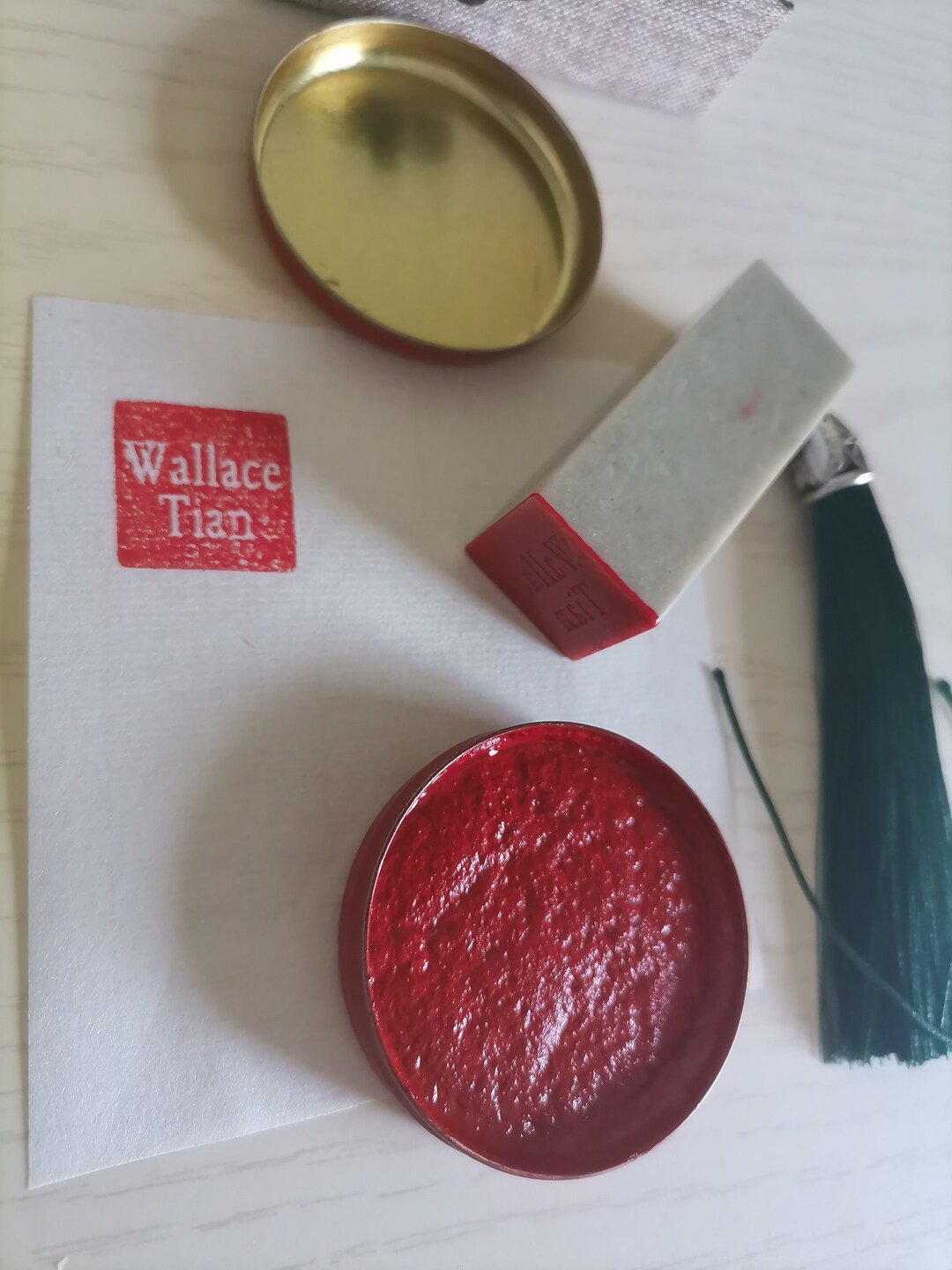 2x2 Cm Personalized Chinese Stone Name Seal Stamp - Engraved With Your ...