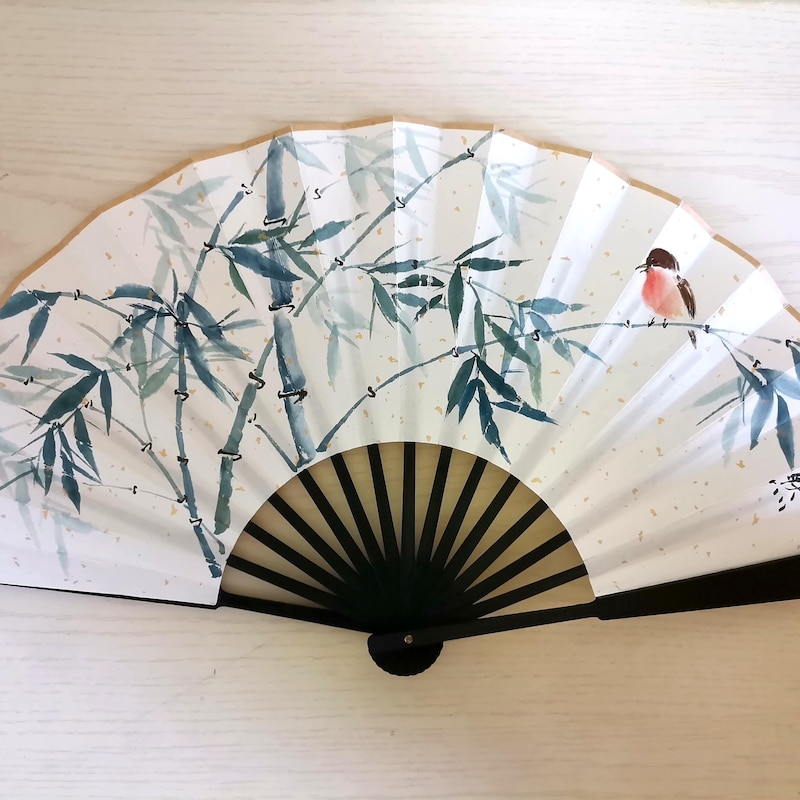 Bamboo Fan - Etsy
