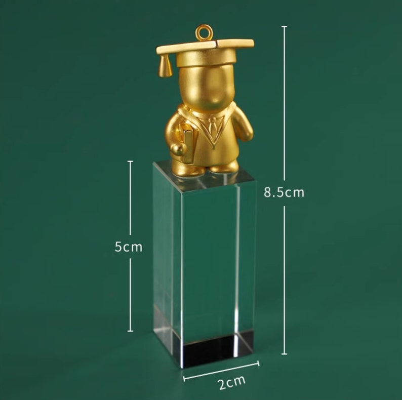 Custom Graduation Season Crystal Name Seal Stamp Personalized Grad Gift ...