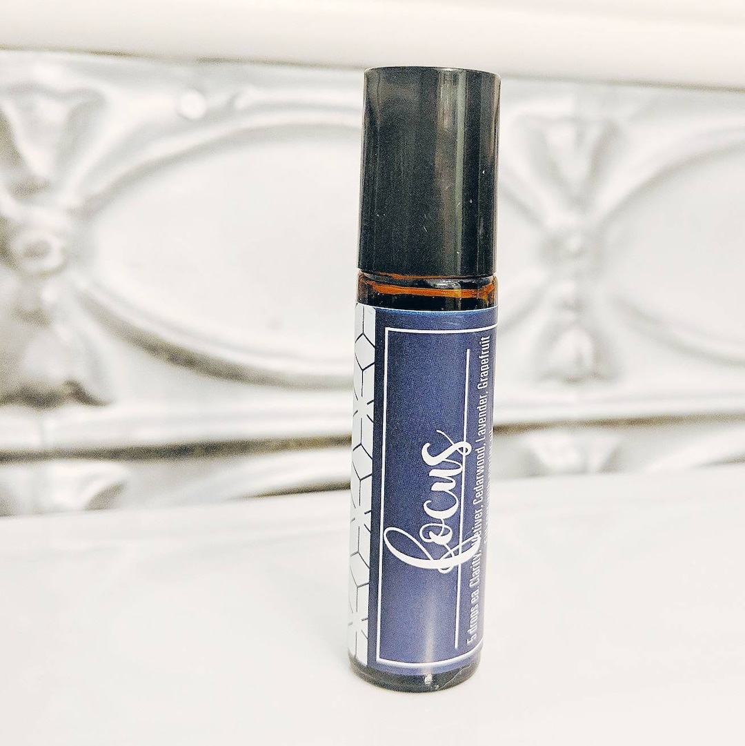 Focus Essential Oil Roller - Etsy