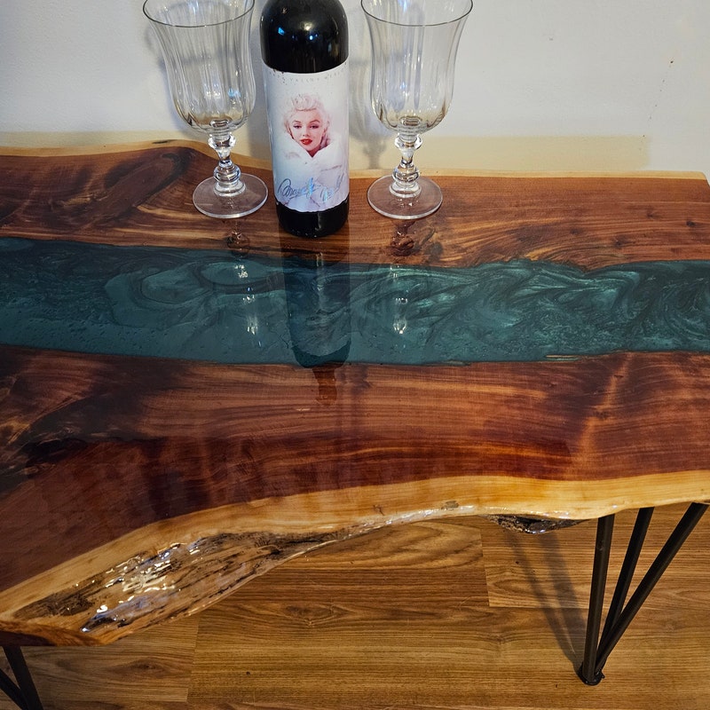 Cedar Epoxy Table - Etsy