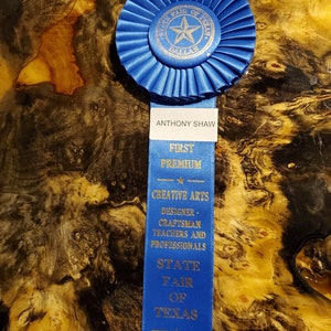 FIRST PLACE Blue Ribbon 2022 Texas State Fair! Professional Wood Craft ...