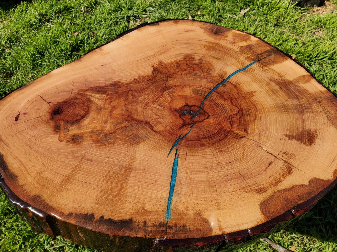 Coffee Table Epoxy Table River Table Pecan - Etsy