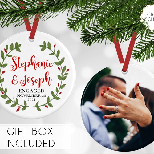 Personalized Engagement Gift for Couple Unique Engagement - Etsy