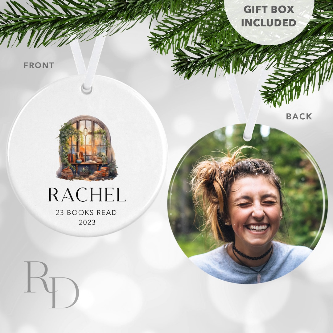 Fantasy Christmas Ornament, Books Read Tracker, Secret Santa Gift for ...