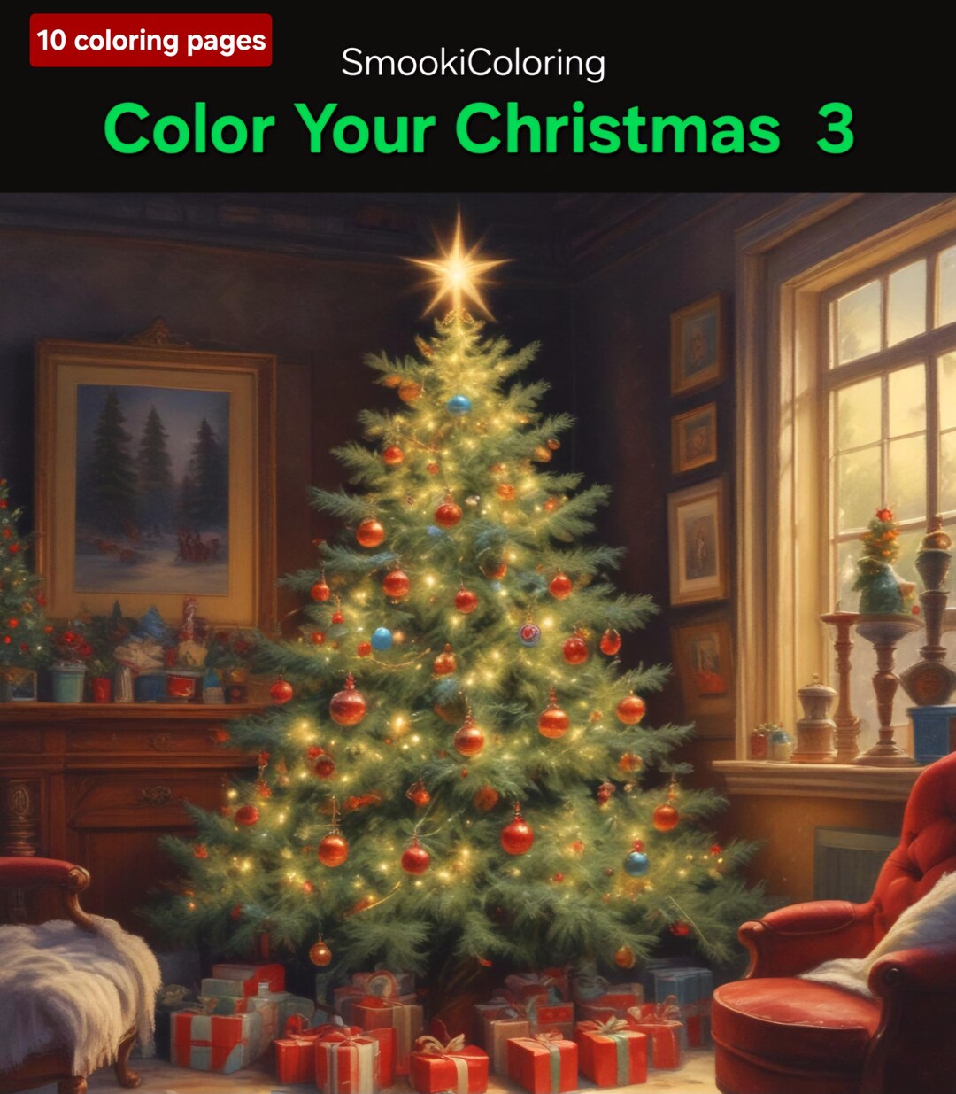 Color Your Christmas Holiday Coloring Pages Printable Coloring Pages ...