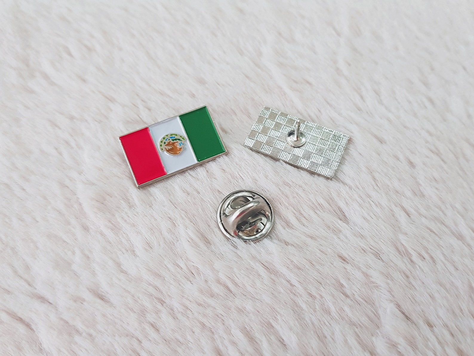 Mexico Flag Pin Badge - Etsy