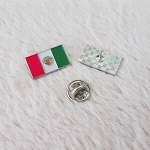Mexico Flag Pin Badge - Etsy