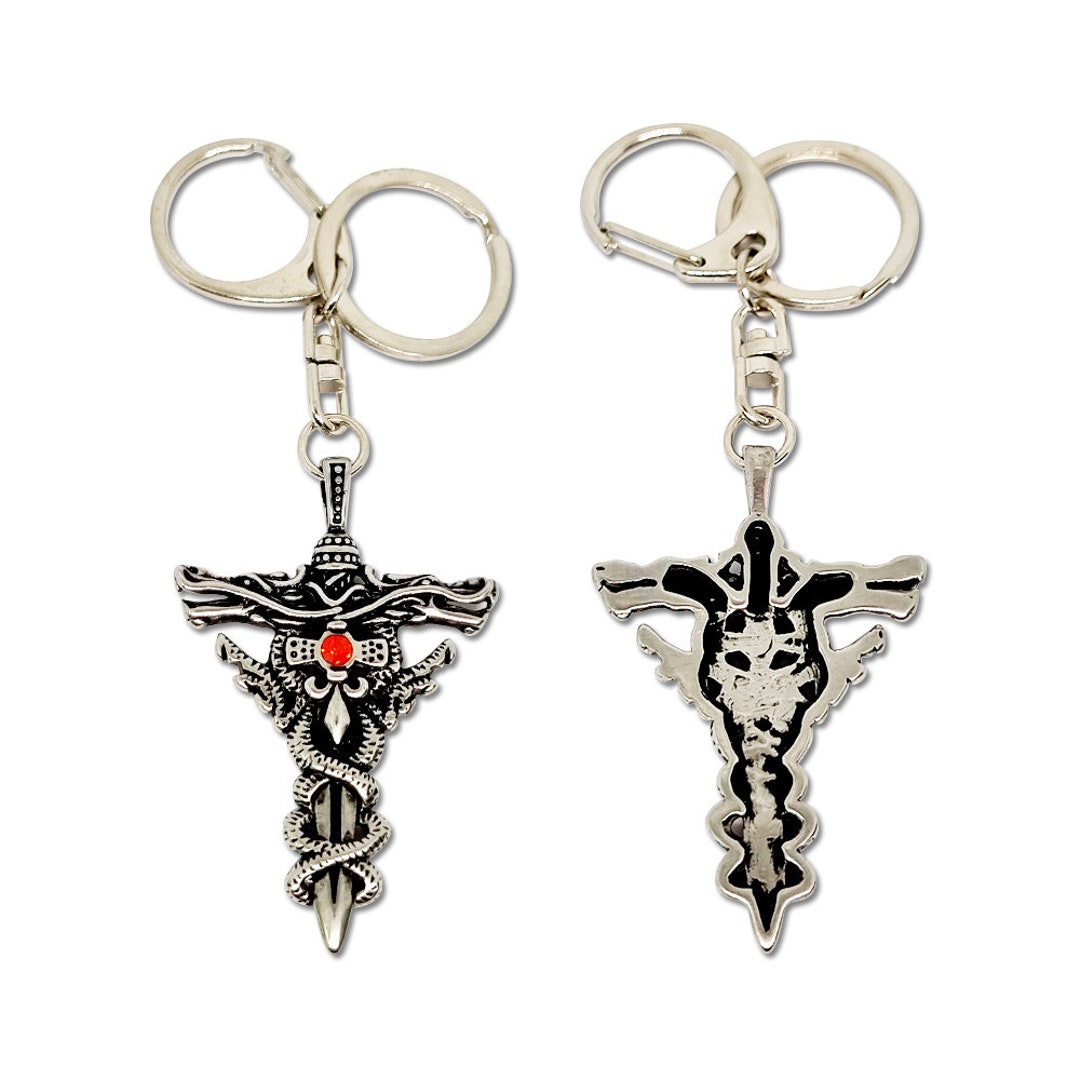 Dragon Sword Key Ring - Etsy