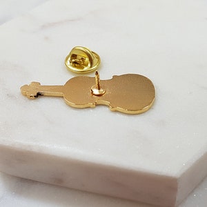 Violin Pin Badge - Etsy