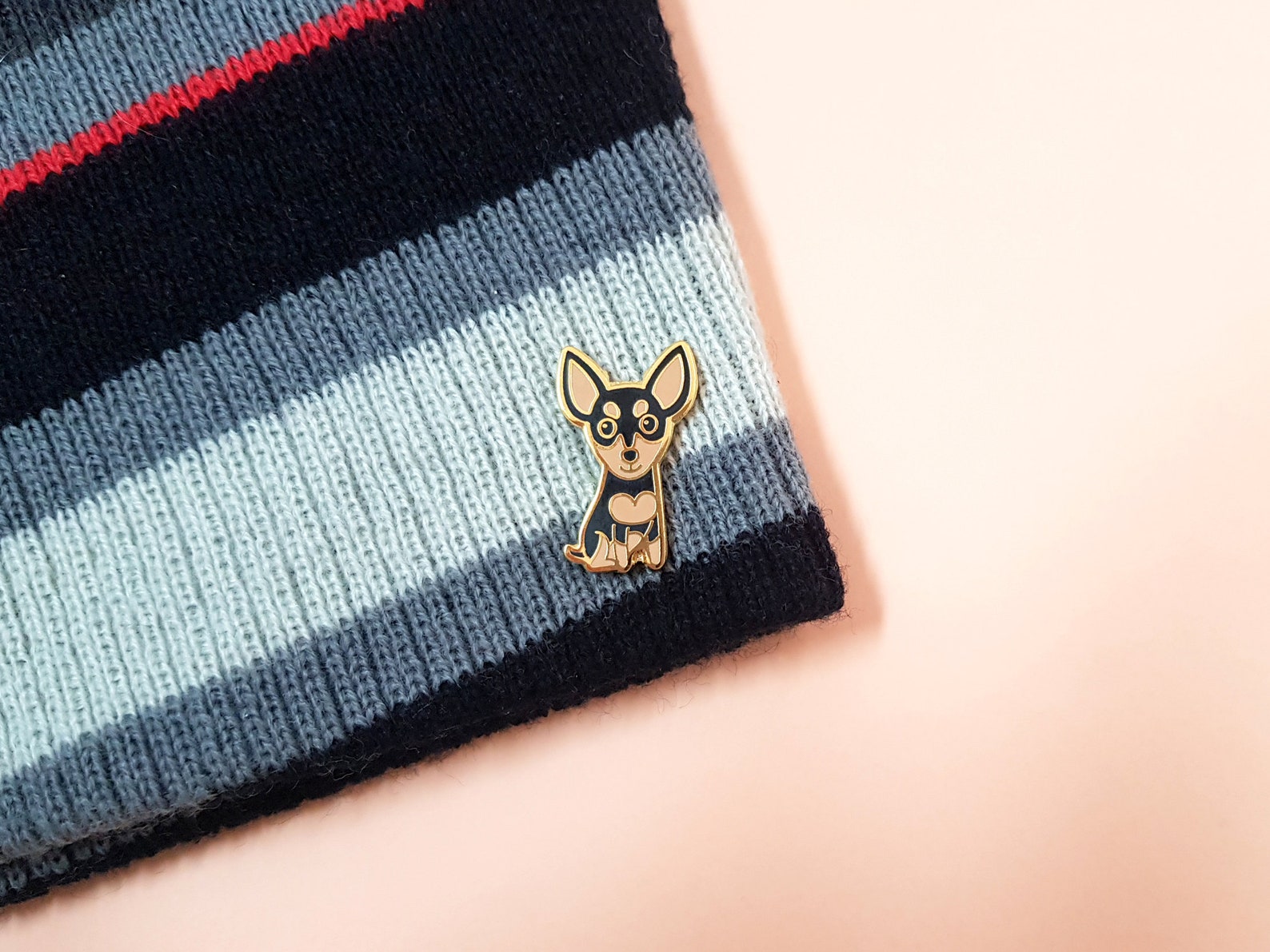 Miniature Pinscher Dog Pin-badge | Etsy