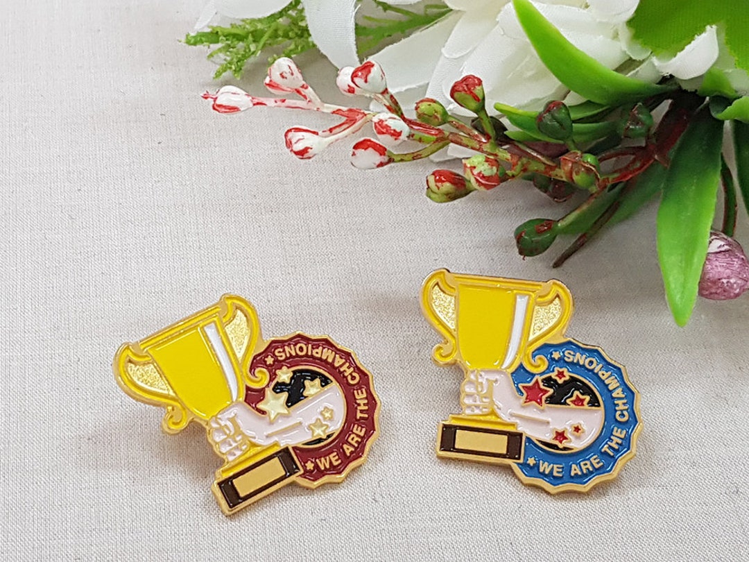 We Are the Champions Pin Badge - Etsy