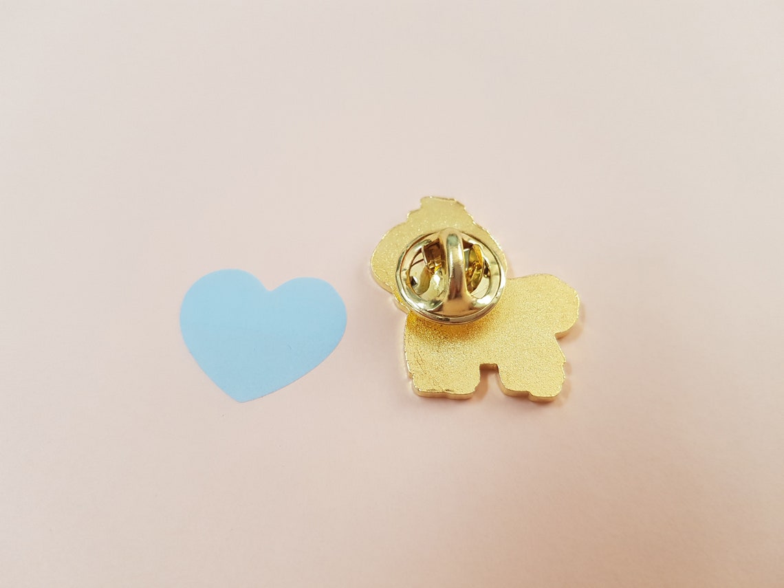 Maltese Dog Pin-badge - Etsy