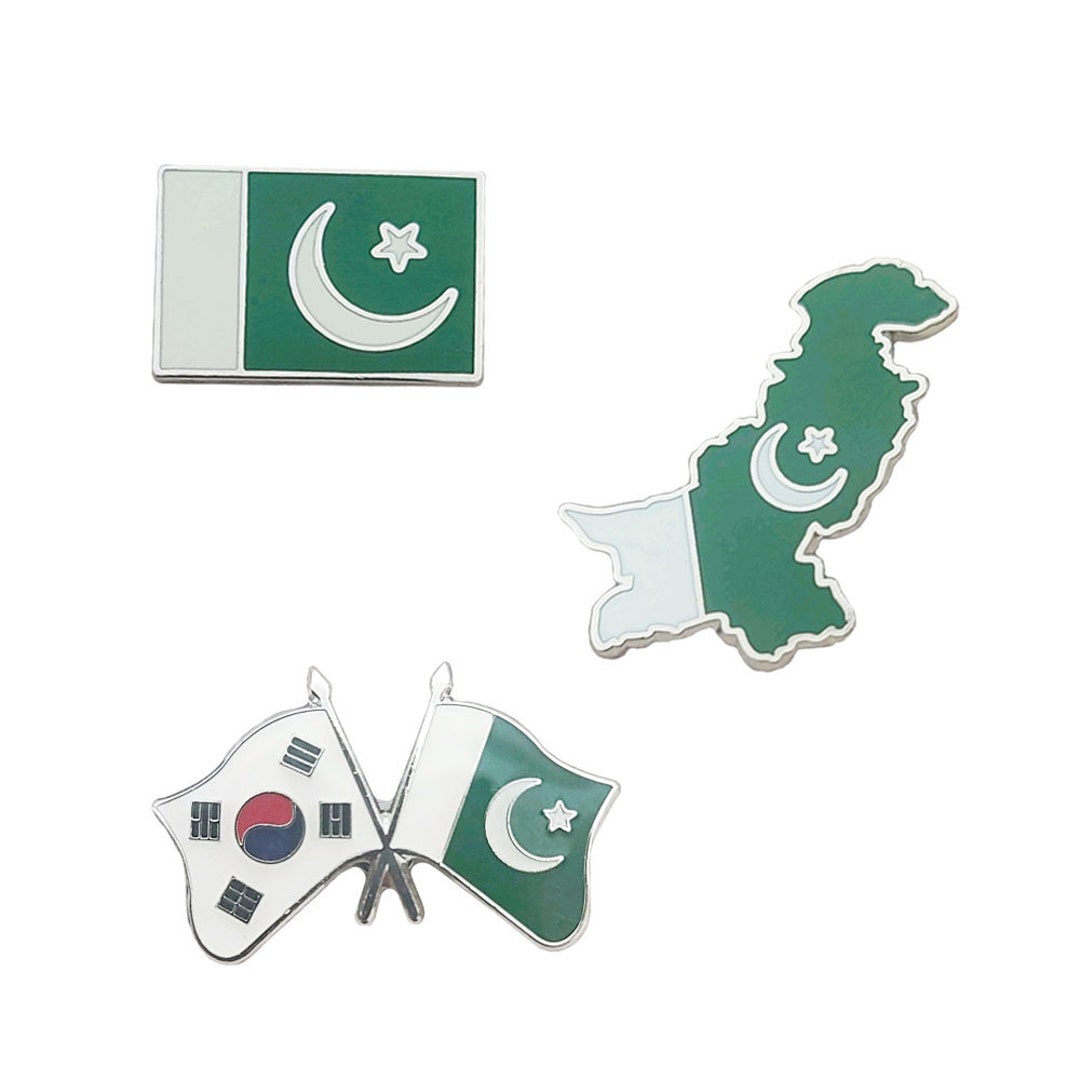 Pakistan Flag Pin Badge Collection - Etsy